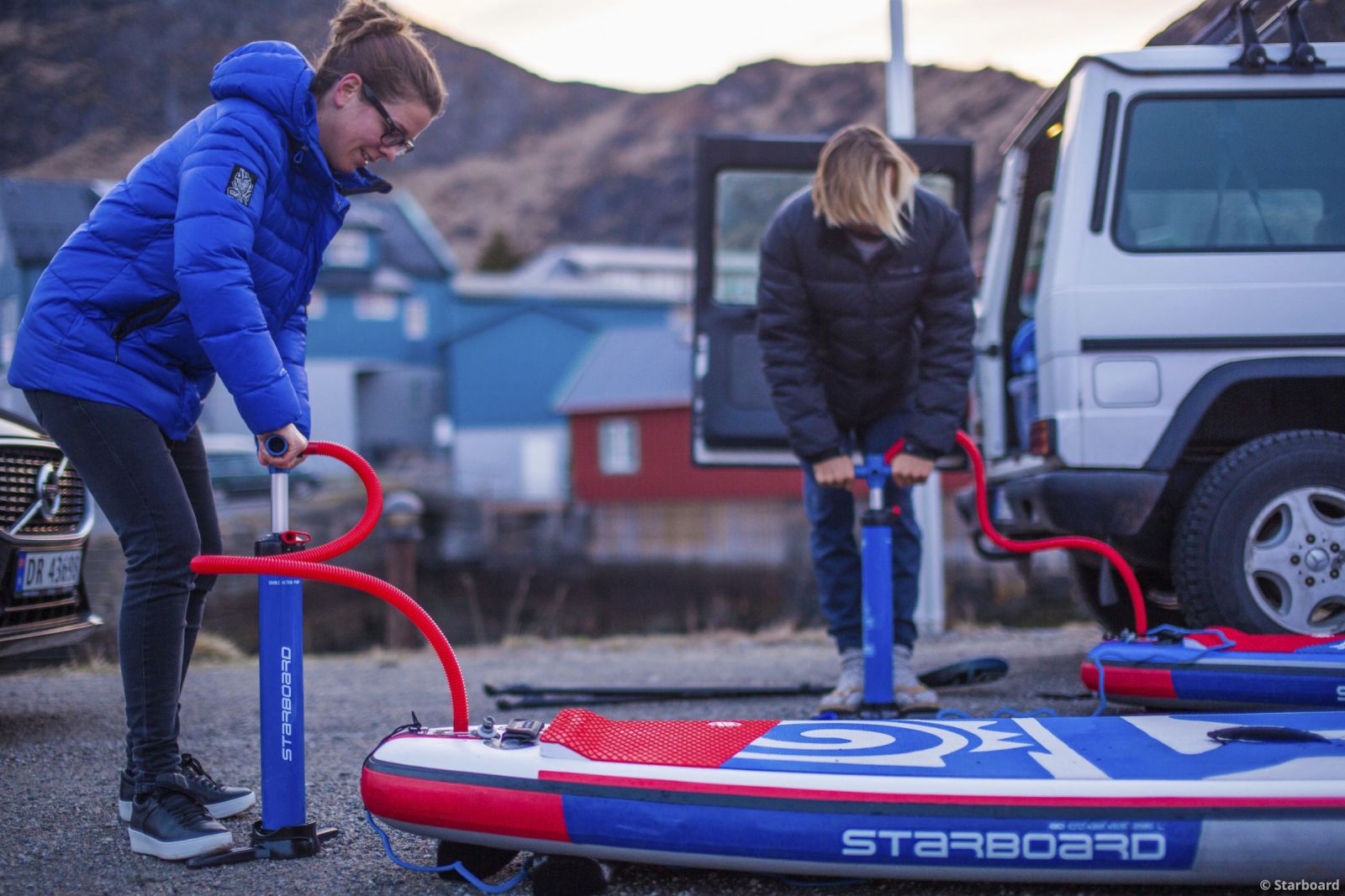 Aufbau eines Air SUP - SUP-Basics.de