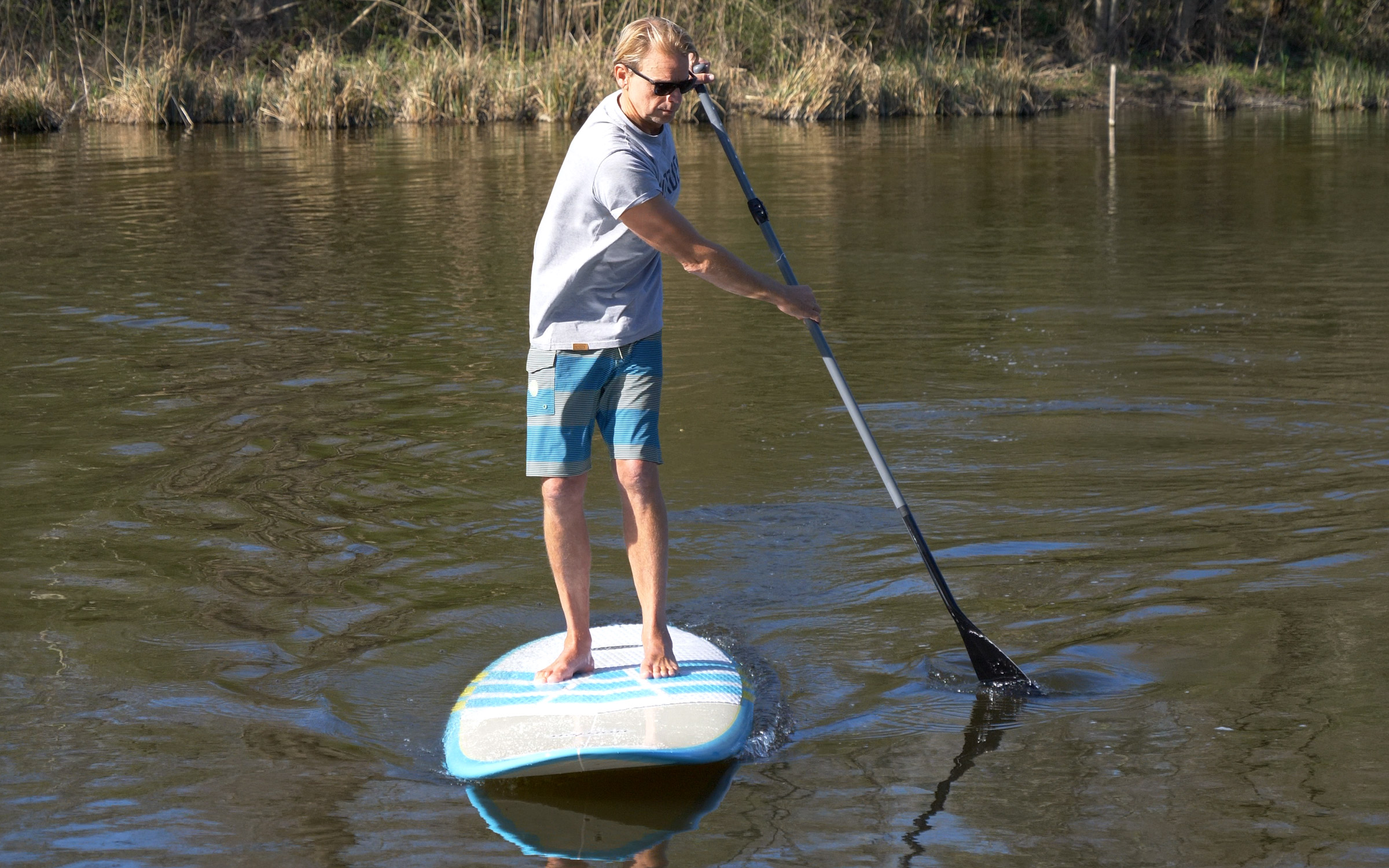 SUP-Fahrtechnik: Crossbow Turn - SUP-Basics.de