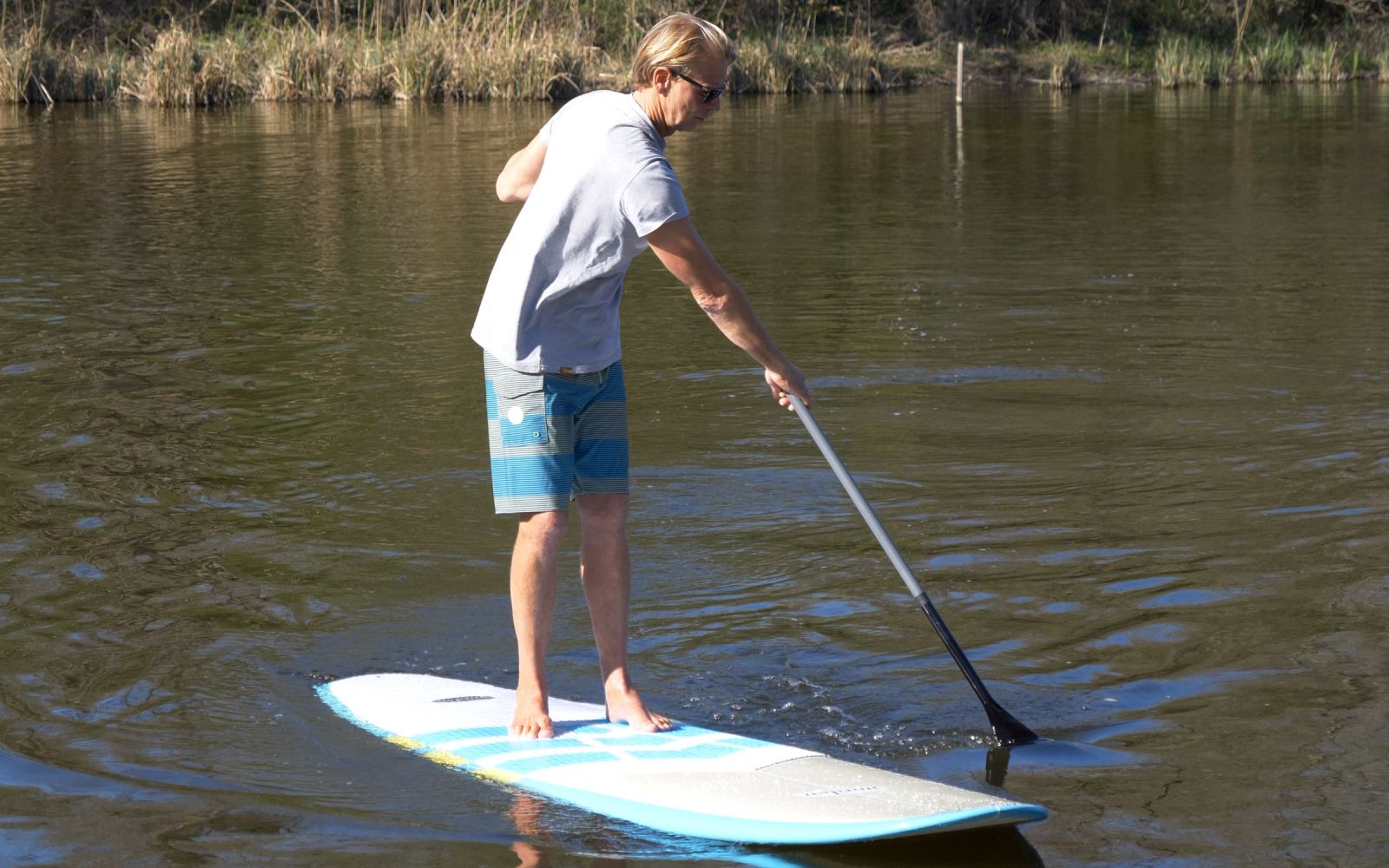 SUP-Fahrtechnik: Crossbow Turn - SUP-Basics.de