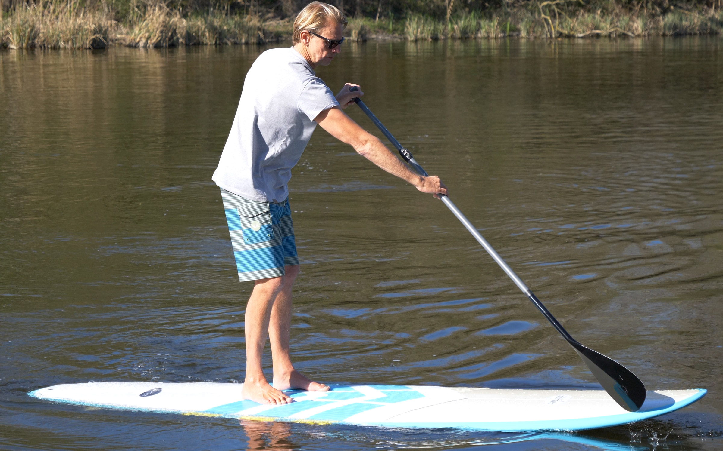 SUP-Fahrtechnik: Crossbow Turn - SUP-Basics.de