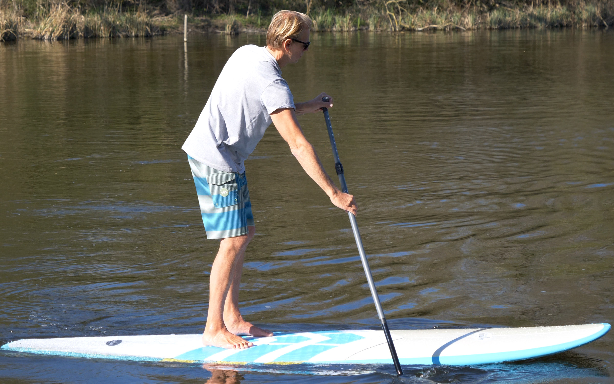 SUP-Fahrtechnik: Crossbow Turn - SUP-Basics.de